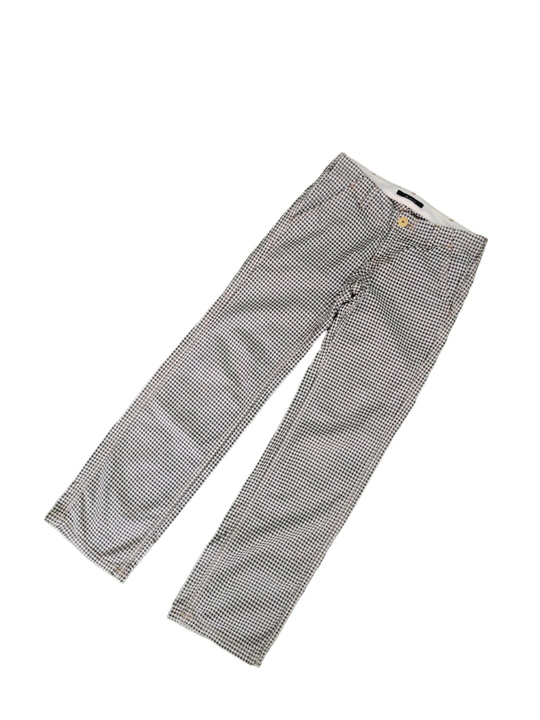 W28x32.5 Loose Pants John Bull Small Checkered Y2k Orslow 45rpm Style Vintage Streetwear ...