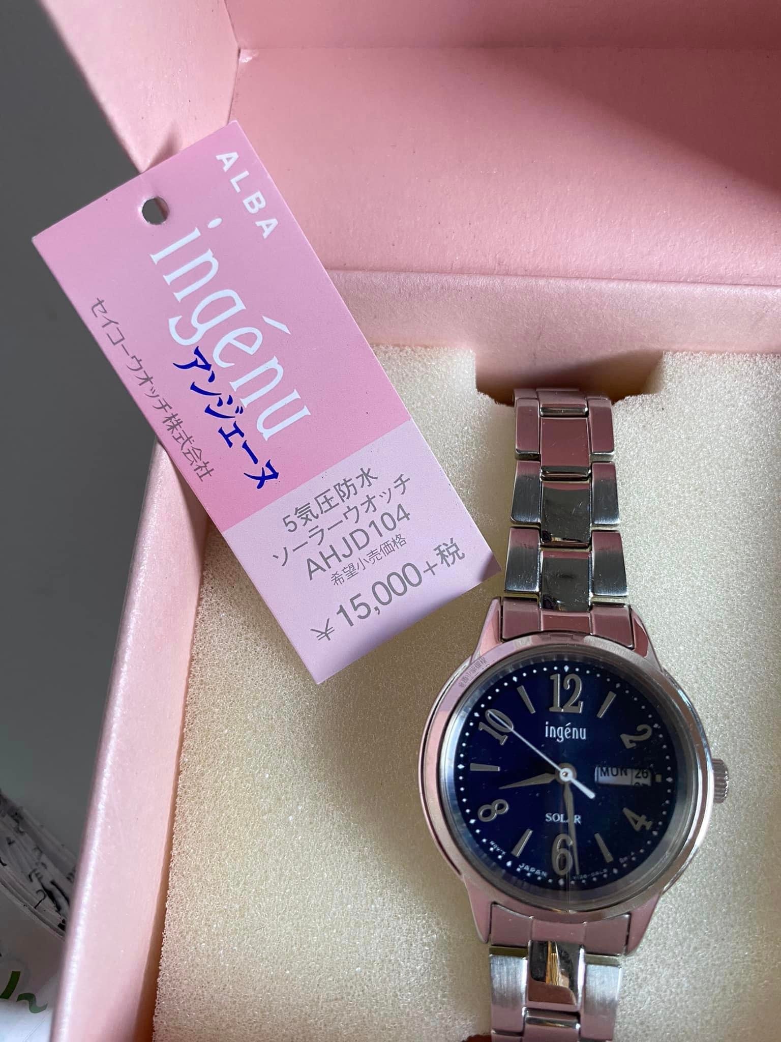 Rare Vintage Seiko Alba Ingenu Solar AHJD104 Ladies Watch / - Etsy