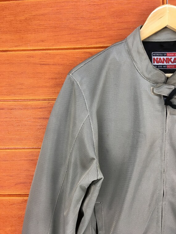 Vintage 90s NANKAI Motorcycle Jacket japanese brand m… - Gem