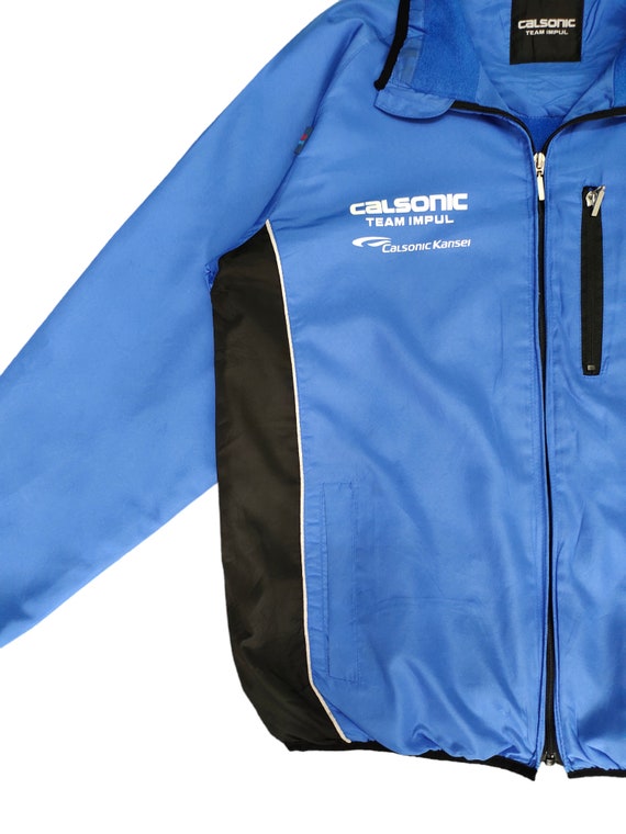 Vintage Calsonic Team Impul Racing Jacket Nissan Trd … - Gem