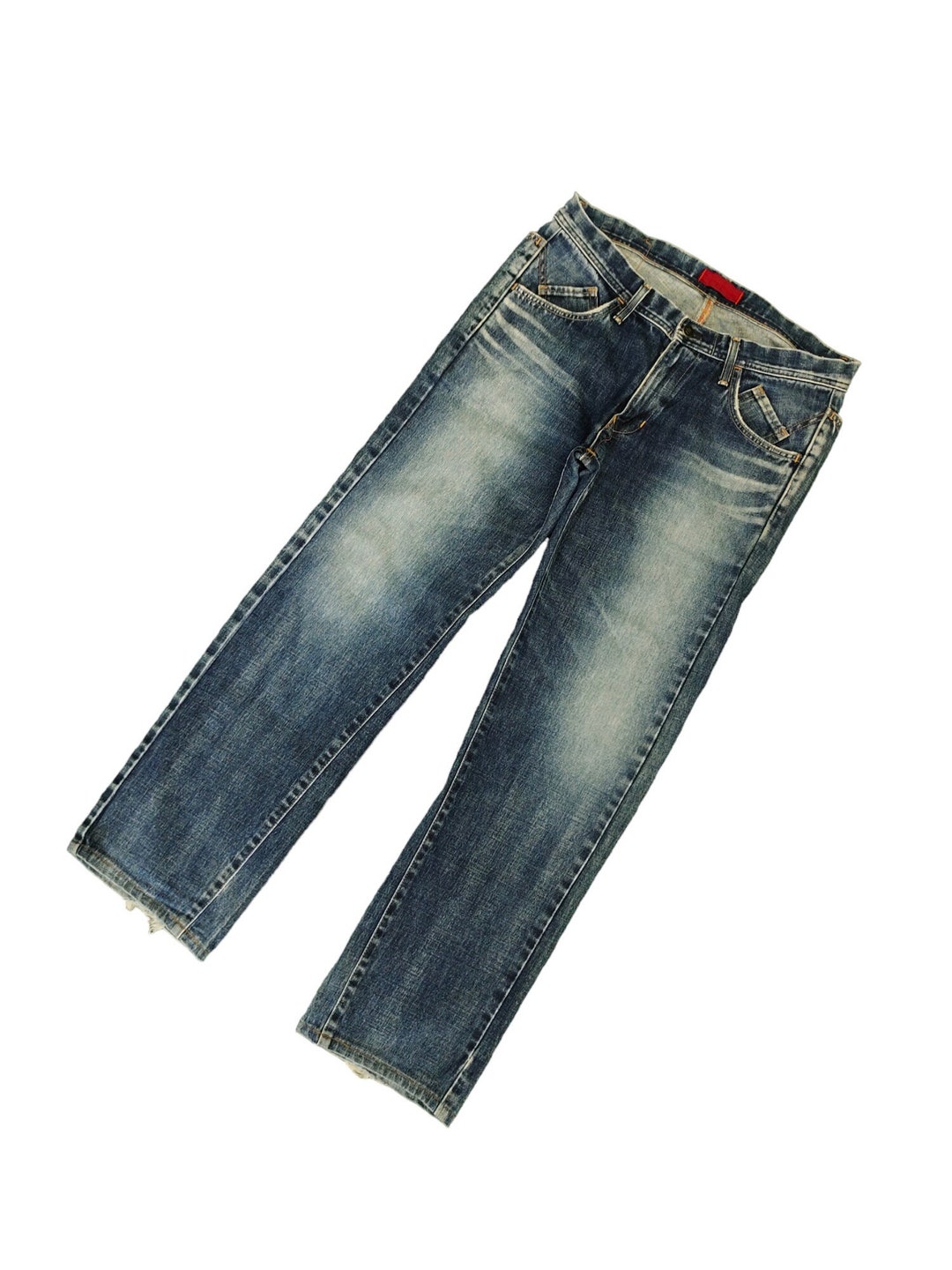 Loose Jeans Edwin E-function Japan Double Big Pocket Denim 90s Vintage ...
