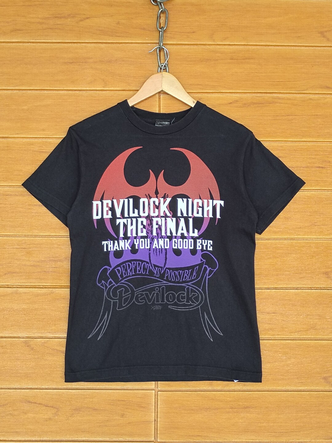 Vintage DEVILOCK 'night the Final' Tour T-shirt / / Streetwear / Surfwear / Hip Hop / Swag / Rap ...