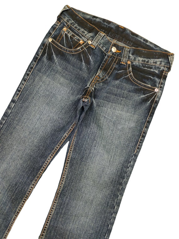 Flare Jeans Japan Waxed Faded Boot Cut Y2k Xfrm Fuga … - Gem