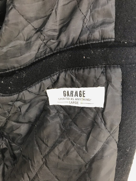 Vintage GARAGE SPORTS FEDERATION Varsity Jacket Leather/wool Vintage GARAGE SPORTS FEDERATION Varsity Jacket Leather/wool