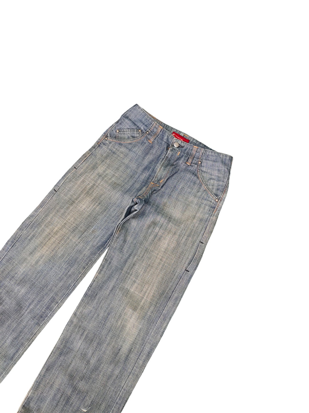 Vintage Wide Leg Jeans Edwin E Function Loose Denim Y2k - Etsy