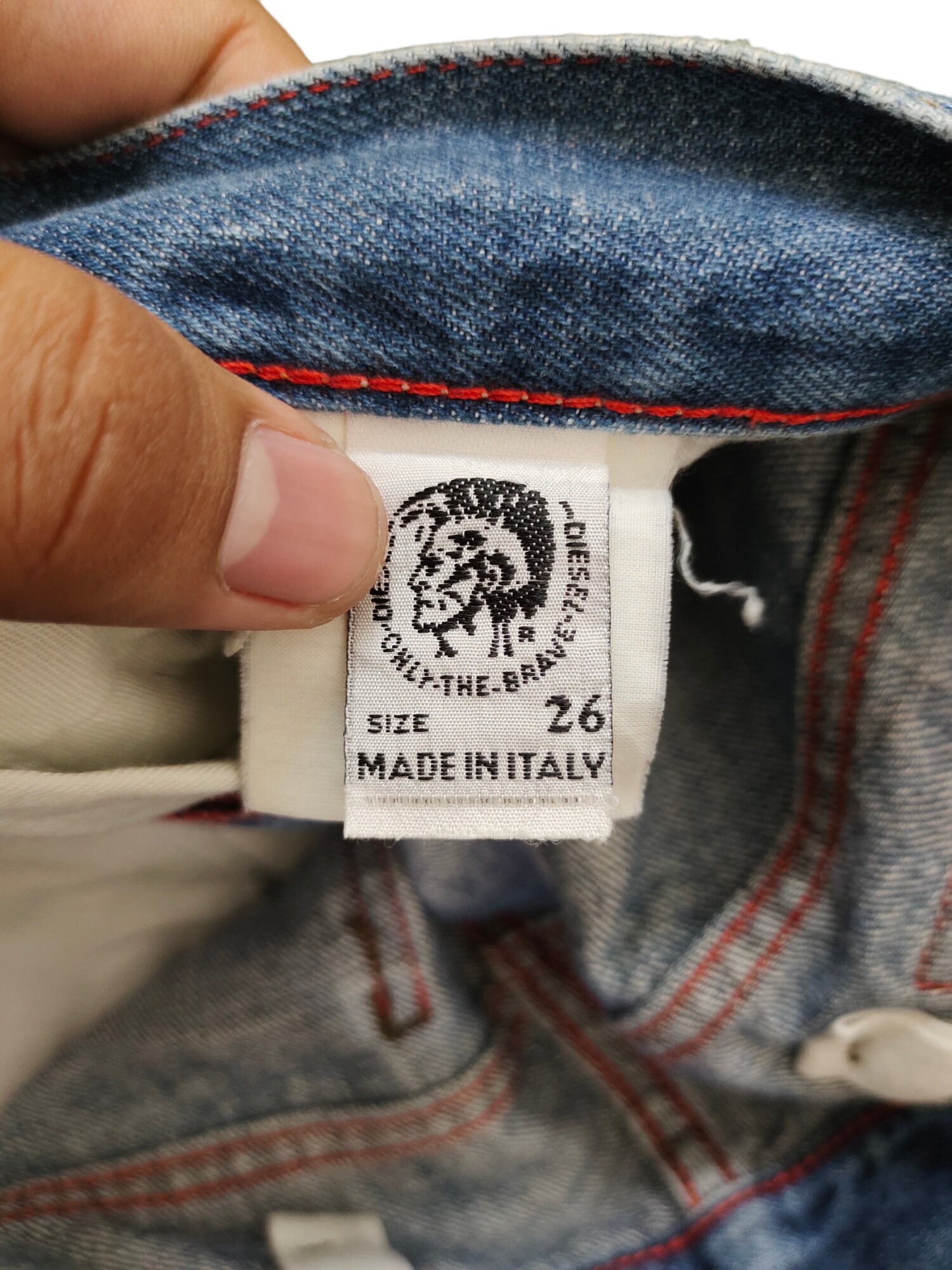 W27x32.5 Flare Jeans Diesel D Logo Denim Boot Cut Y2k W27x32.5 Flare Jeans Diesel D Logo Denim Boot Cut Y2k