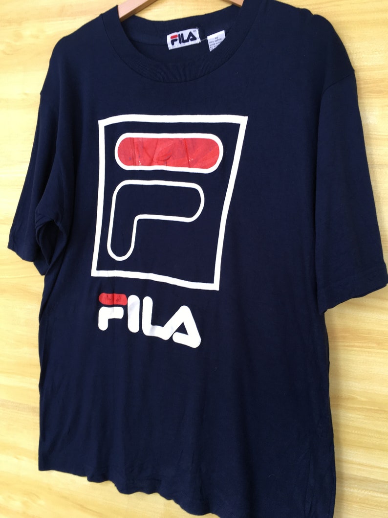 Rare Vintage FILA Big Logo Oversize T-shirt Sport Specialties - Etsy