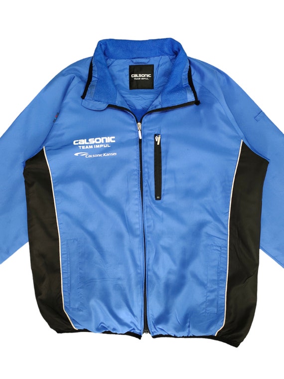Vintage Calsonic Team Impul Racing Jacket Nissan Trd … - Gem