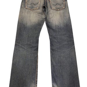 Vintage 90s Edwin Xv Distress Faded Clawmark Denim Jeans Undercover ...