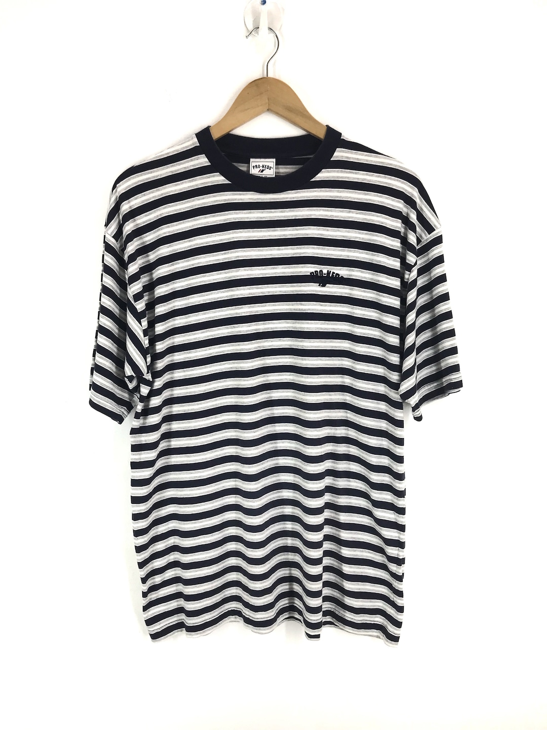 Vintage PRO KEDS Striped Shirt - ASAP Rocky Border - Large - Etsy