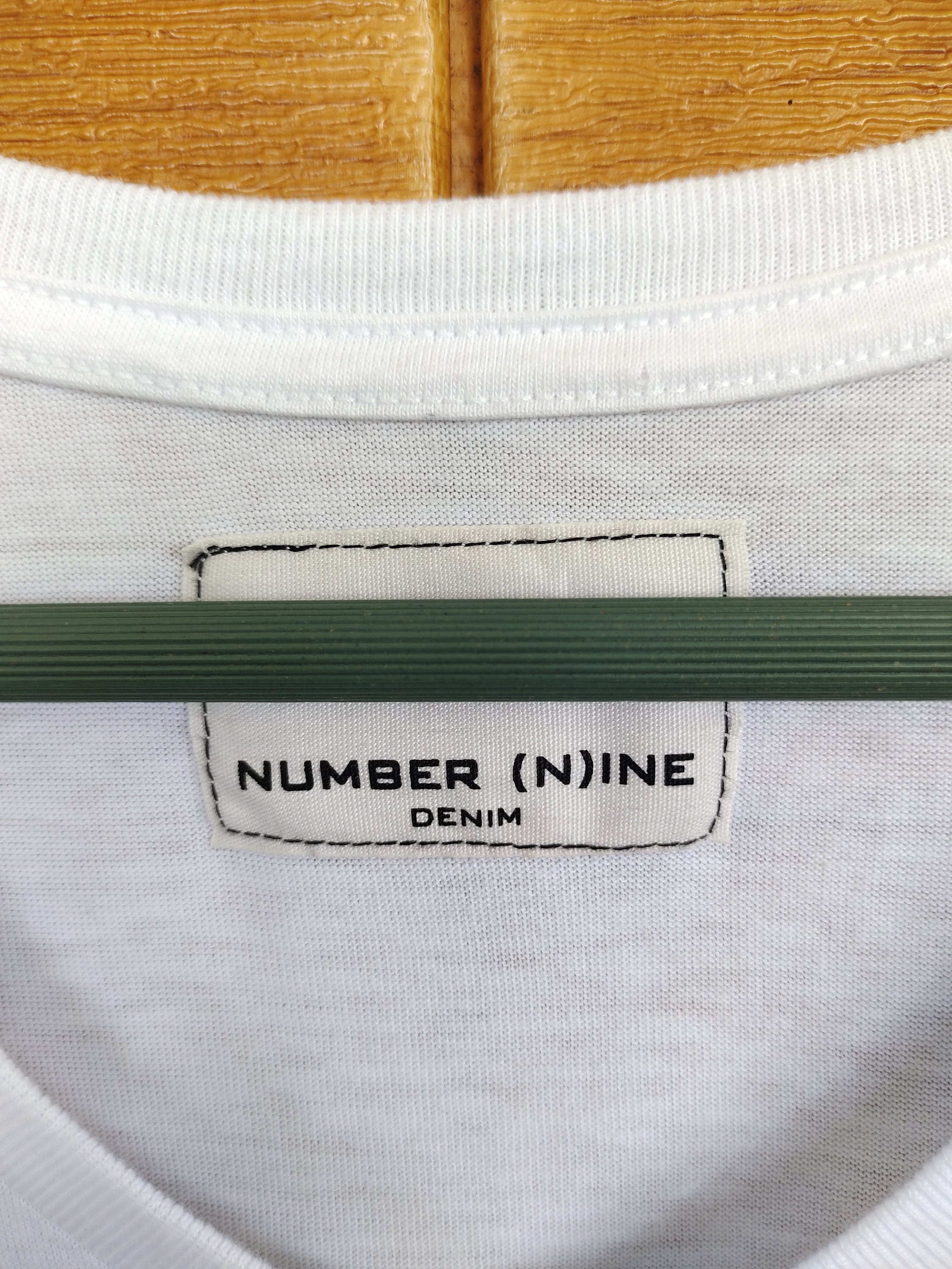 Vintage Number nine Denim Spell Out Logo V-neck T-shirt / - Etsy