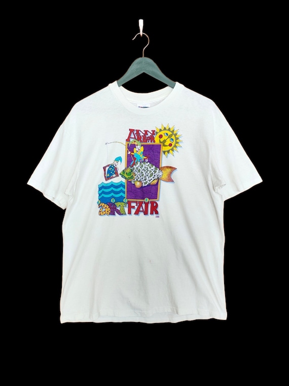 Vintage 90s Ann Abbor Art Fair T-Shirt / T-Shirt Stud… - Gem