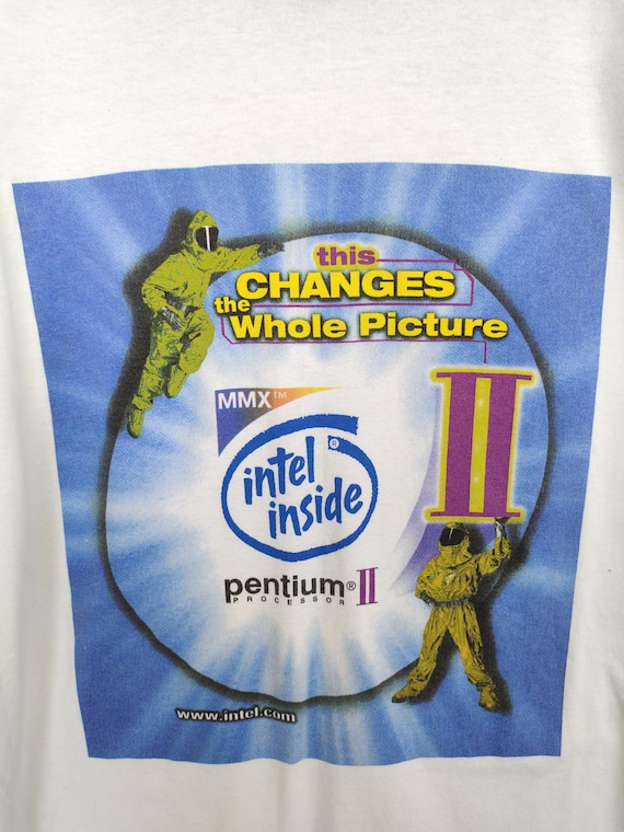 Vintage 90s Intel Inside Pentium II Processor 1997 Lo… - Gem