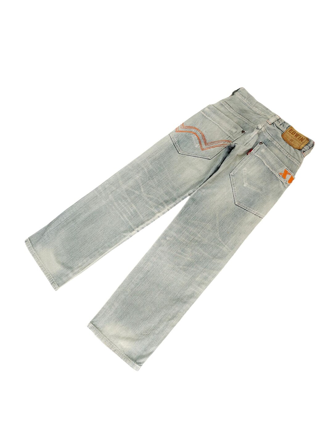 Vintage Y2k Edwin XV Embroidered Side Line Faded Jeans Ppfm Hysteric ...