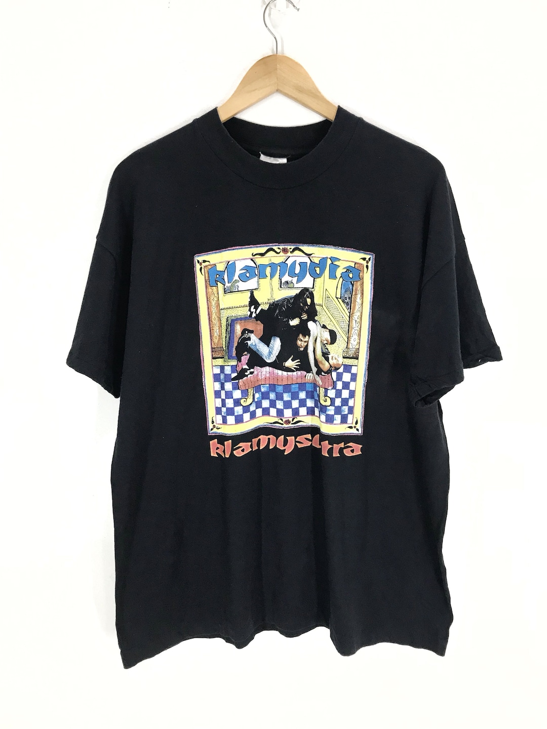 Rare Vtg 90s KLAMYDIA Band T-shirt XL Size - Etsy Rare Vtg 90s KLAMYDIA Band T-shirt XL Size - Etsy