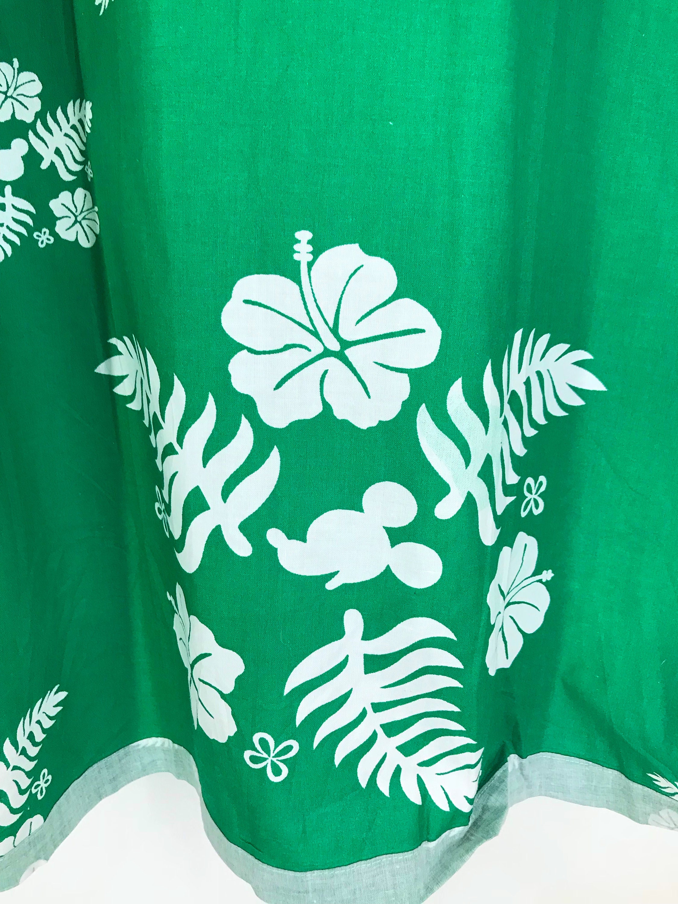 Vintage Disney Sega MICKEY Mouse Flower Asian Motif Reverse Print ...