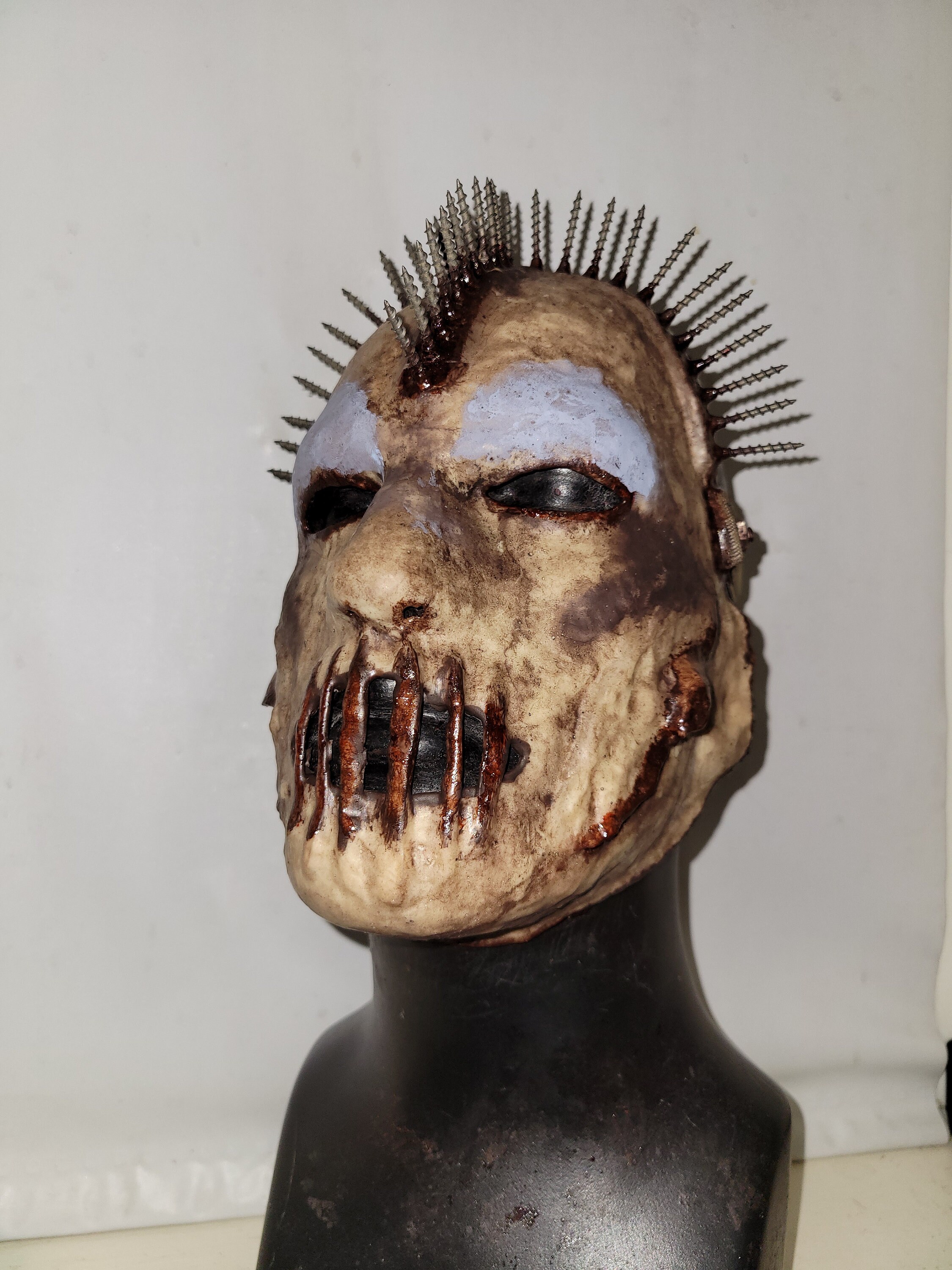 Horror Mask Halloween Mask Scary Mask Creepy Mask Devil Demon Zombie ...