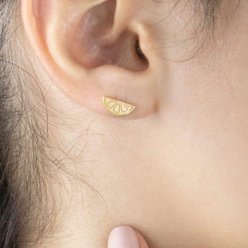 Lemon Earrings - Etsy