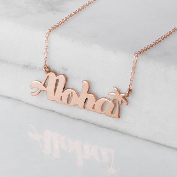 Aloha Necklace - Etsy