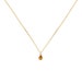 Solitaire Citrine Pendant November Birthstone Teardrop - Etsy
