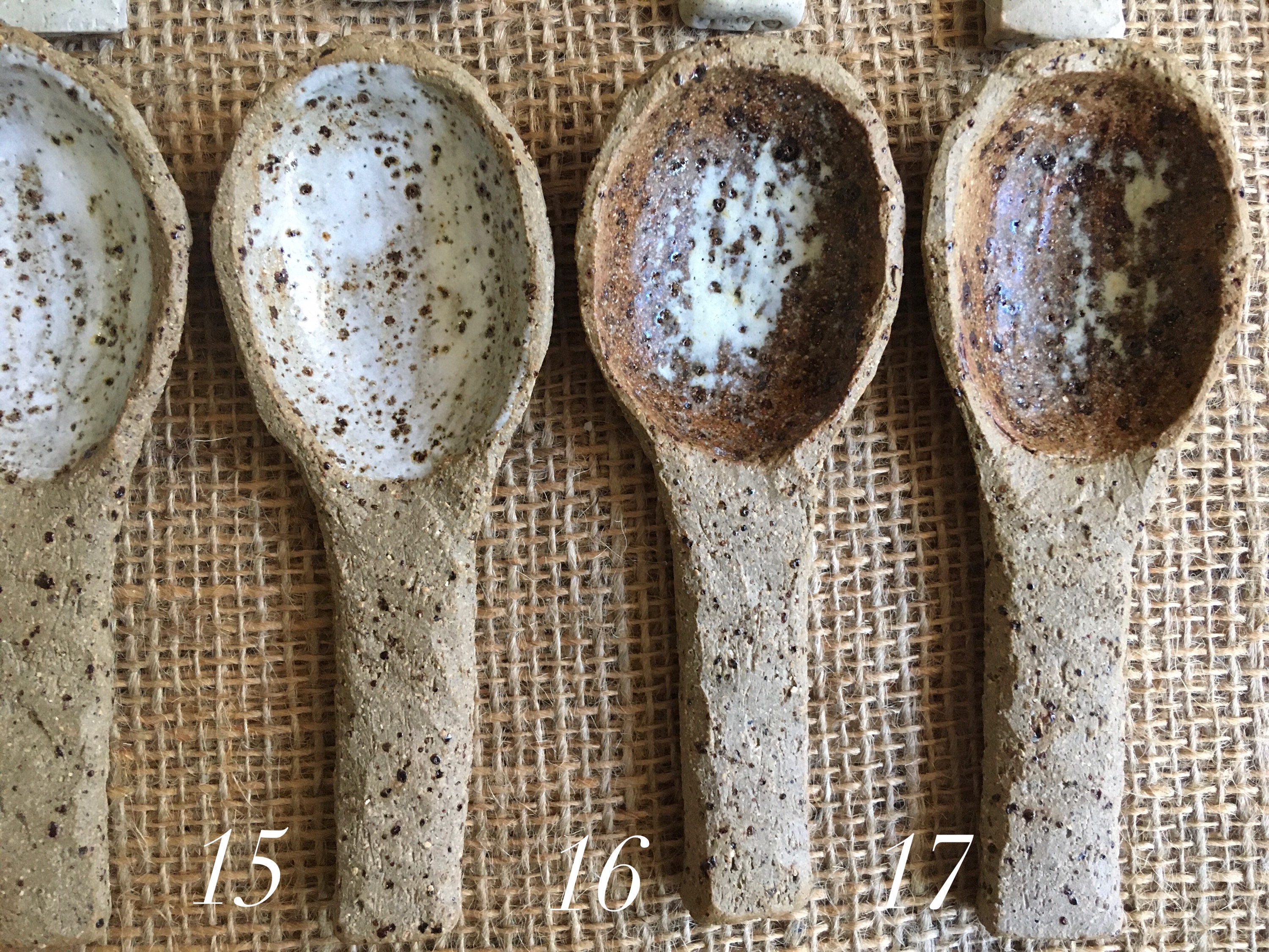 Handmade Ceramic Soup Spoon 13cm Kitchen & Dining Serving Utensils etna ...