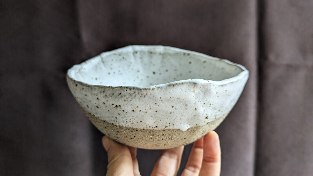 Ceramic Dessert Bowl 13cm With Speckled Red Clay - Etsy