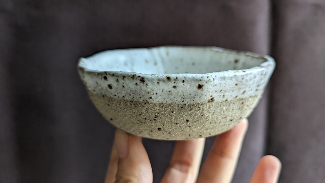 Handmade Ceramic Bowl 10cm With Speckled Red Clay, Spice Bowl, Ring ...