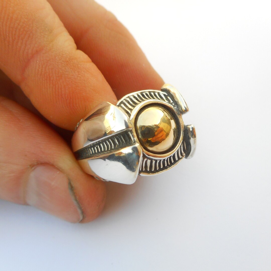 Reactor Temple Ring - Etsy