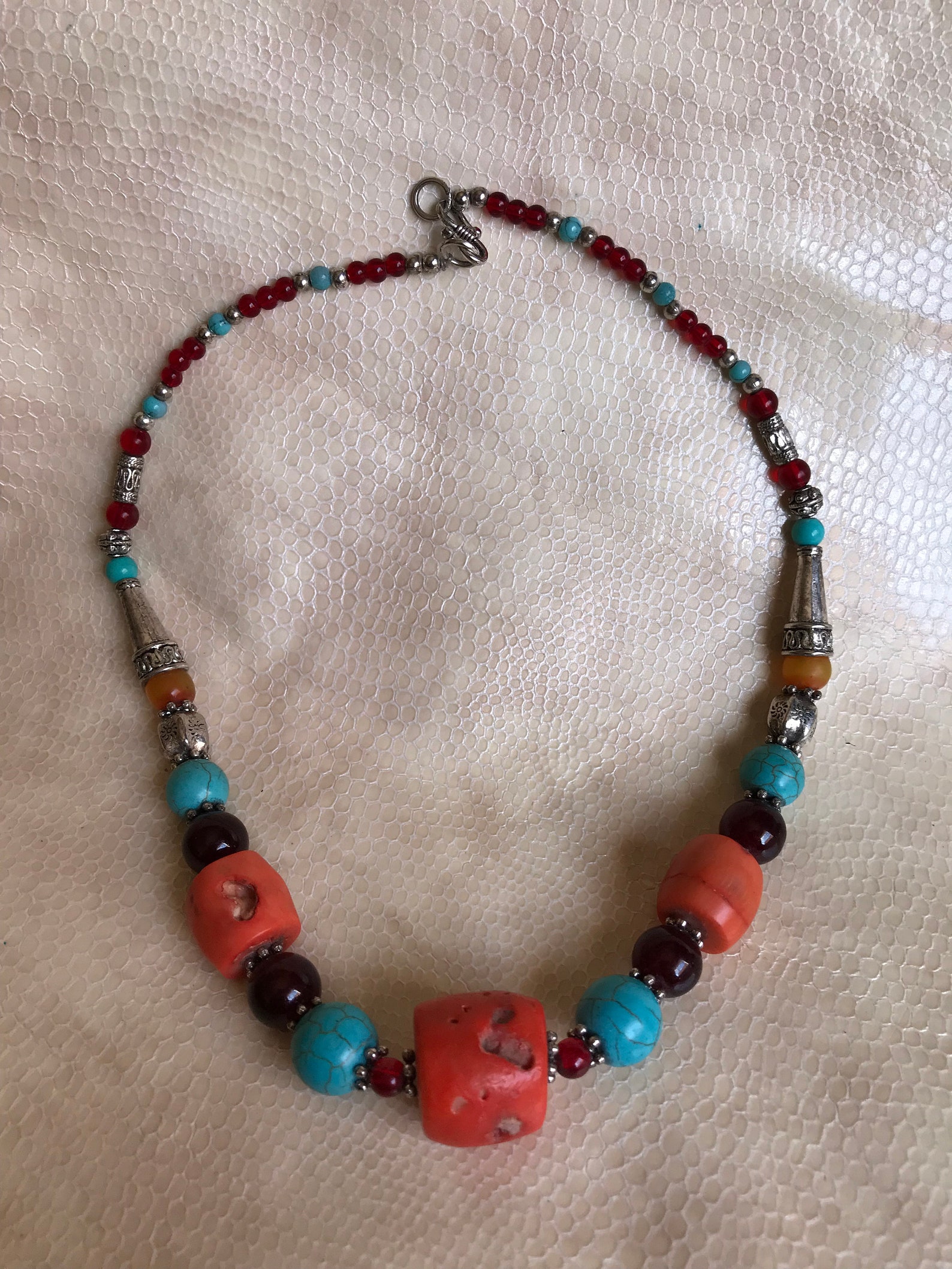 Bijoux Marocainnecklace Corailethnique Collier Fait a Main - Etsy