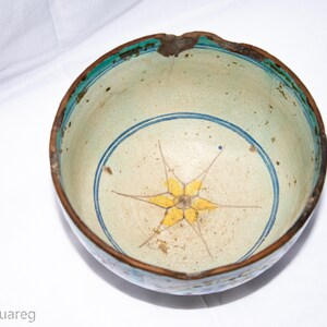 Bol Aux Rouelle ÉTOILÉES, Zlafa, Maroc, FÈS, Milieu 18E SIÈCLE , Plat ...