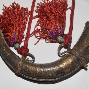 Vintage Moroccan Gunpowder Flask - Rare , Old Moroccan Powder Horn - Etsy