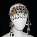Berber Headdress , "taounza" Berber Head Ornament Plated Silver, Enamel ...