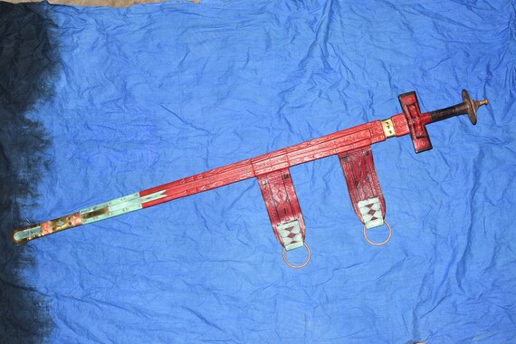 African Tuareg Sword and Scabbard Tuareg Vintage Sword - Etsy