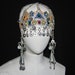 Berber Headdress , taounza Berber Head Ornament Plated Silver, Enamel ...