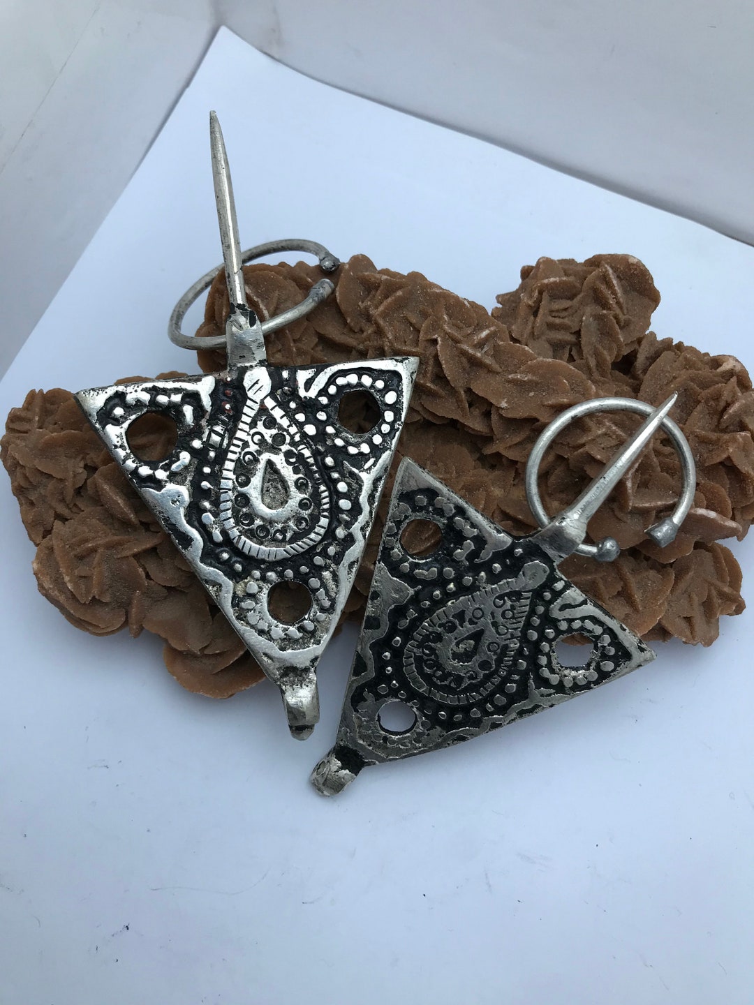 Morocco | Pair of Fibule From the Zagora Region, Draa Valley - Etsy