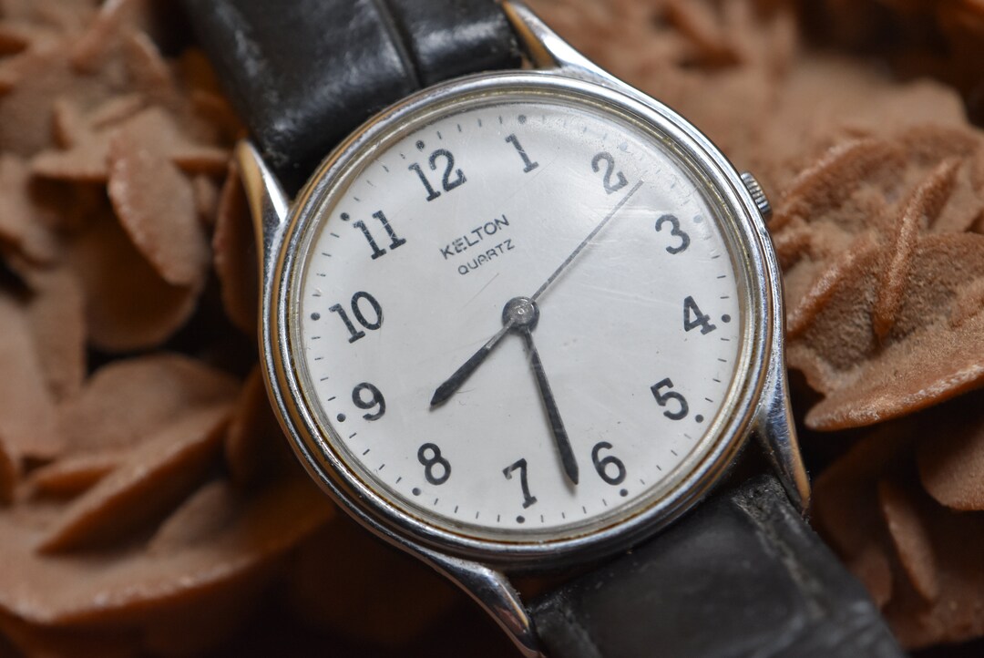 Vintage Kelton Quartz Watch - 1980s French Made - Etsy
