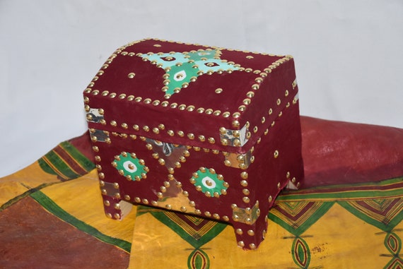 Berber Chest Moroccan Tuareg Jewelry Box - Etsy