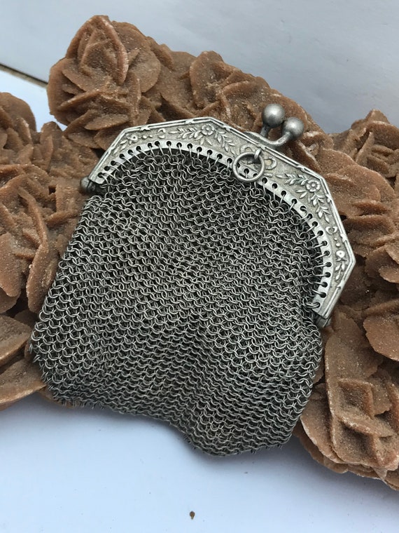 Antique Wallet Silver silver Small Wallet Ethnic Silver - Etsy