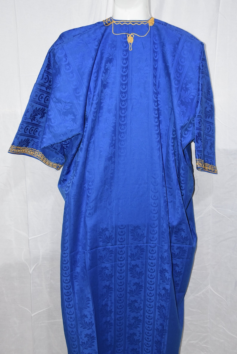 Mauritanian Traditional Dresses Daraa Bleu Tuareg Clothing - Etsy