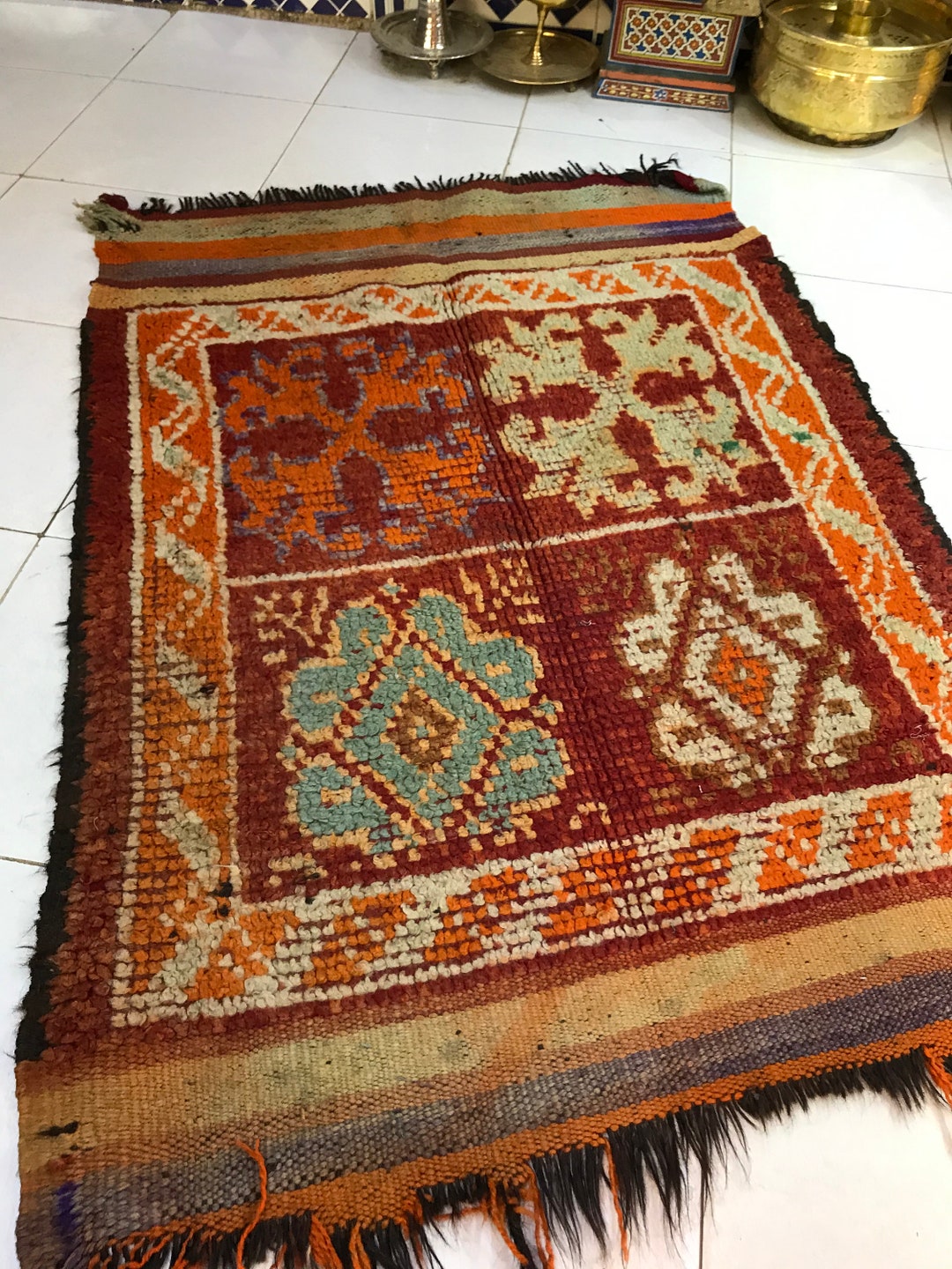 Berber Sahara Desert Rugs,vintage Moroccan Rugs ,tuareg Rugs,berber ...