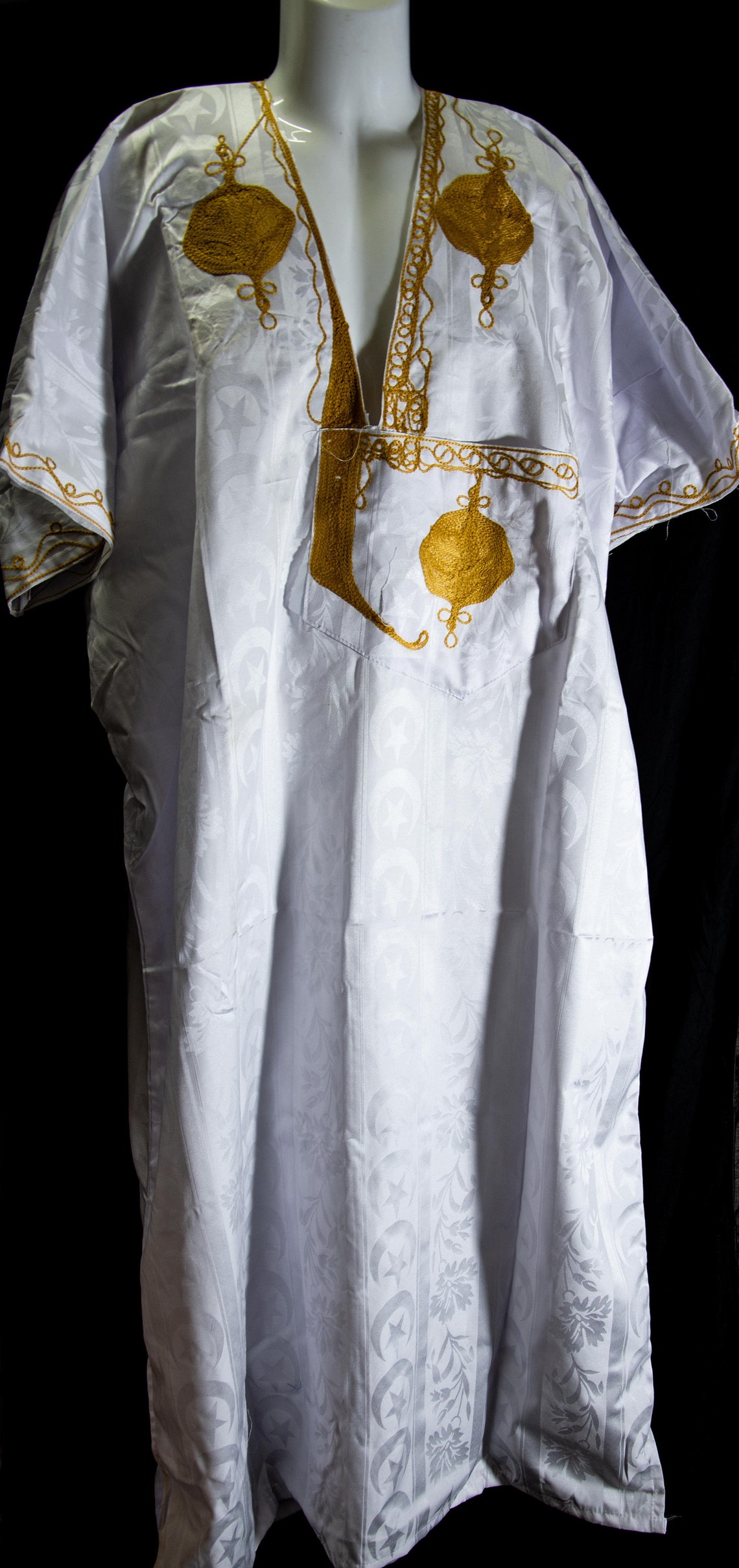 Tuareg Clothing Gandora With Tuareg Scarf Berber Djellaba - Etsy UK