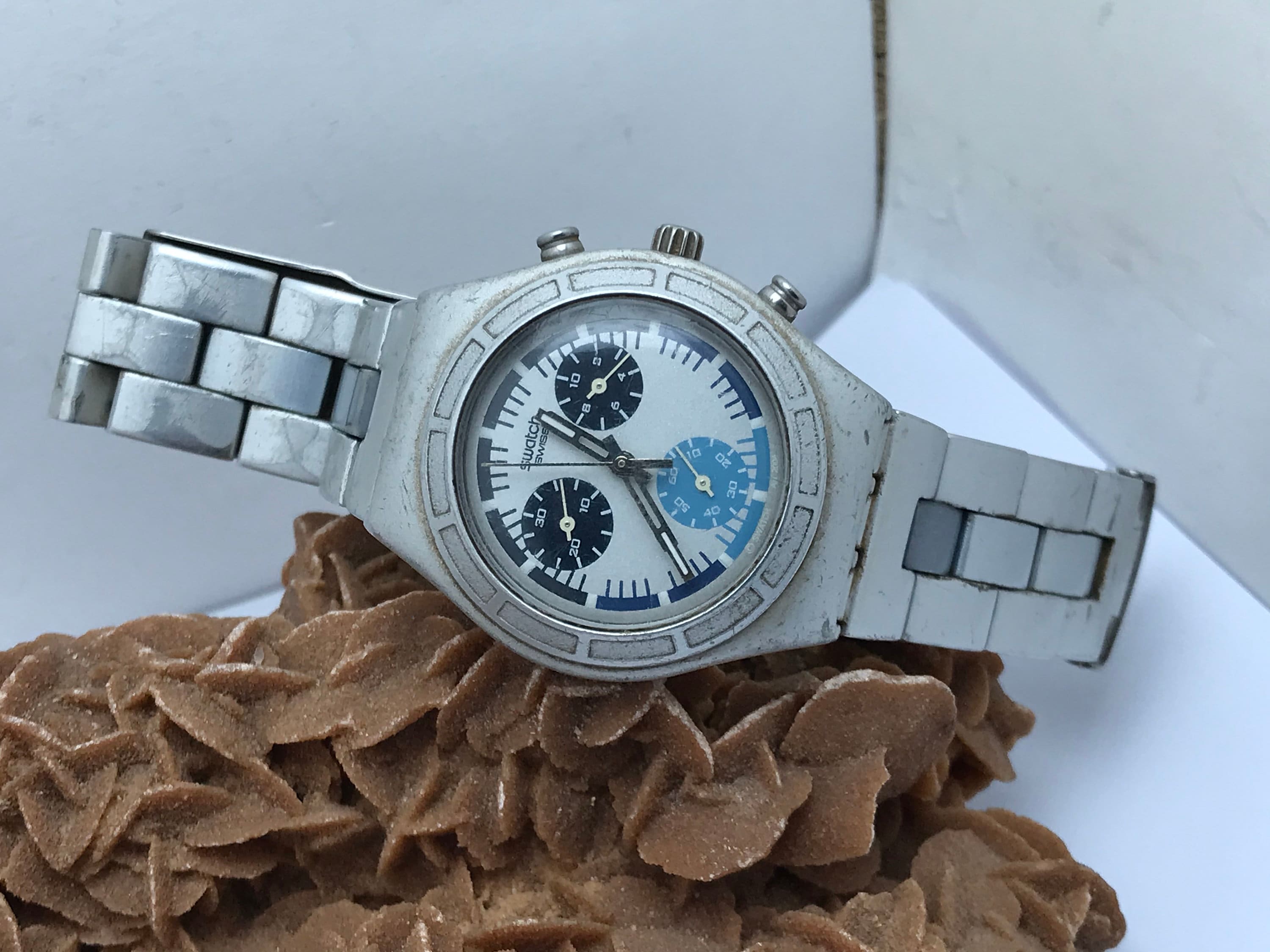 swatch irony aluminium , SWATCH Irony Rare 2004 Chronograph Watch ... swatch irony aluminium , SWATCH Irony Rare 2004 Chronograph Watch ...