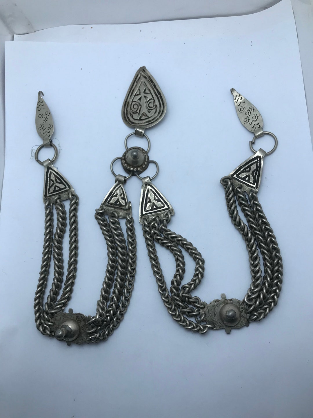 Ethnic Moroccan Jewelry Antique Head Adornment – TALGAMUT – Ait ATTA ...