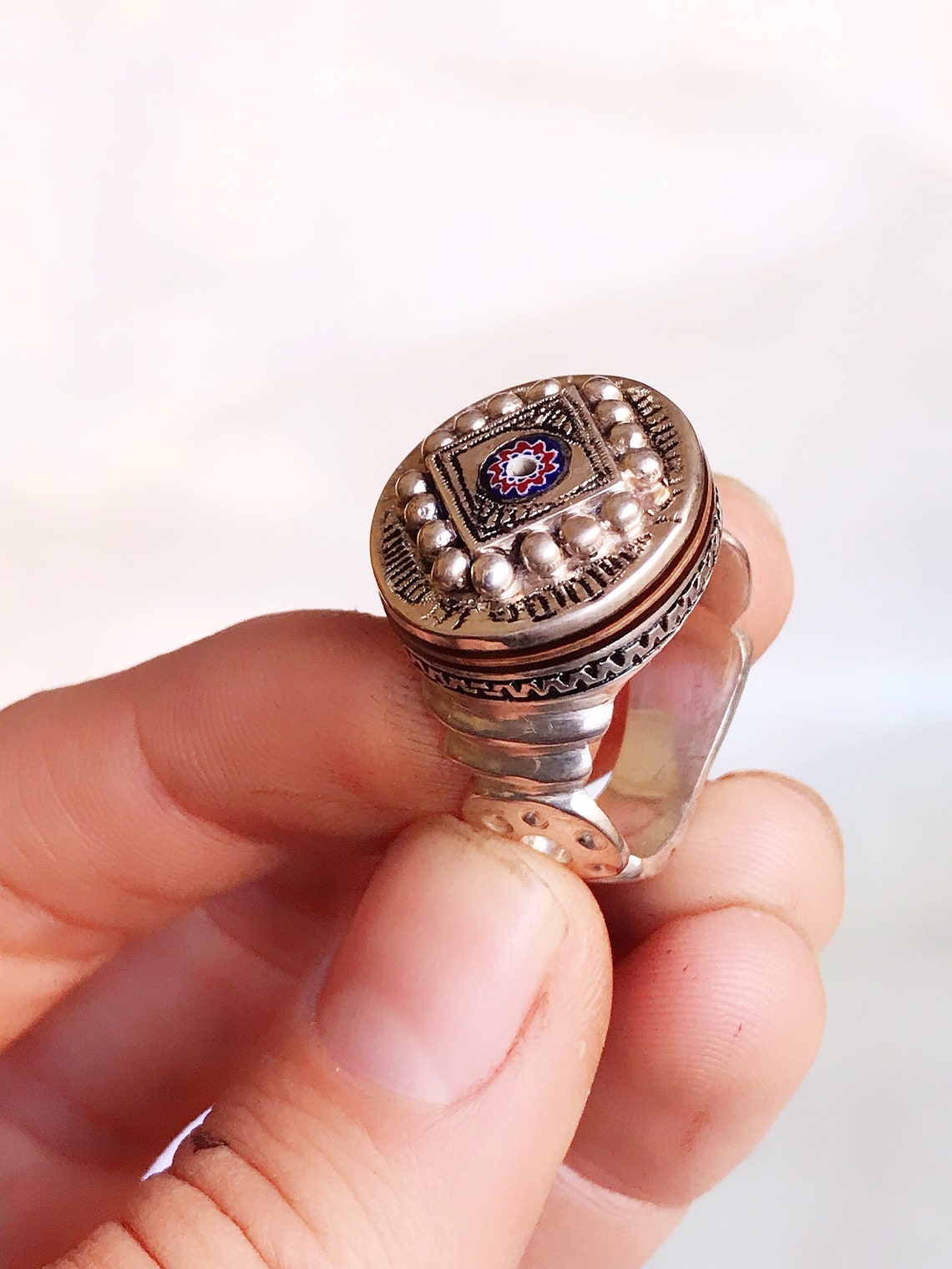 Tuareg Ring Silver Boho Ring Handmade berbère Ring - Etsy