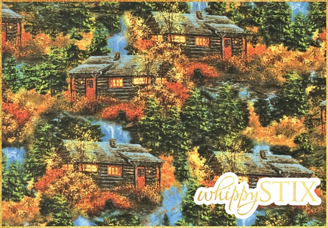 Cottage Fabric by the Yard, Lake House by Darrell Bush for VIP Cranston ...