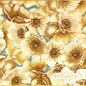 Floral Fabric by the Yard, Wildflowers by Daphne B. Wilmington Prints ...
