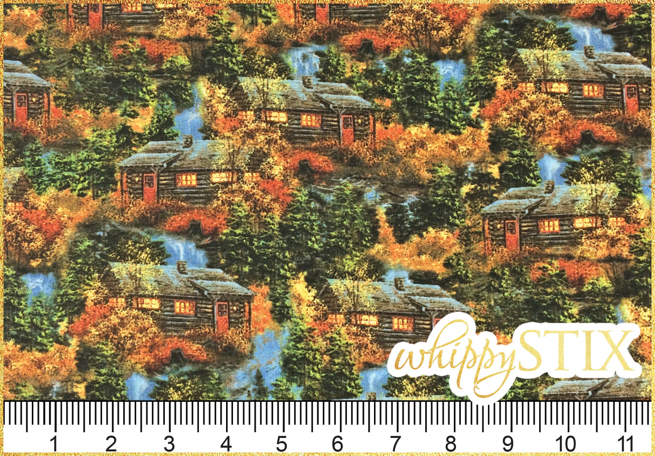 Cottage Fabric by the Yard Lake House by Darrell Bush for VIP - Etsy