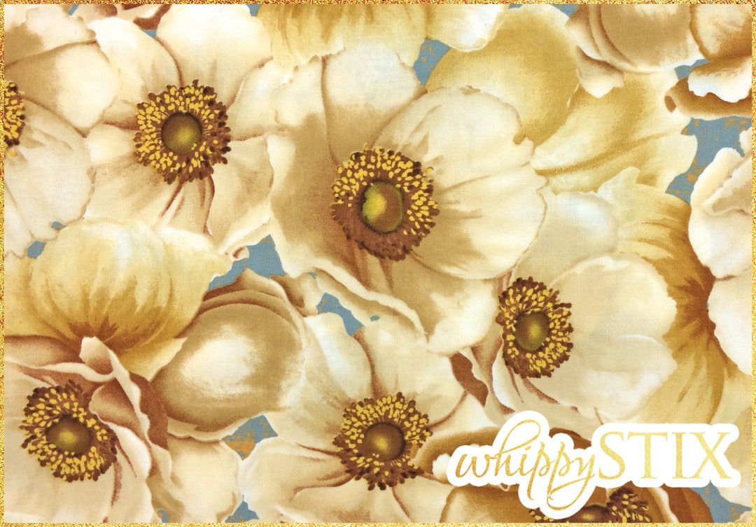 Floral Fabric by the Yard, Wildflowers by Daphne B. Wilmington Prints ...