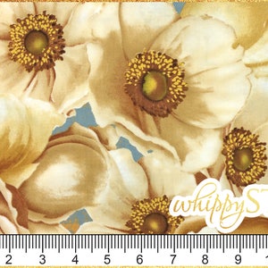 Floral Fabric by the Yard, Wildflowers by Daphne B. Wilmington Prints ...