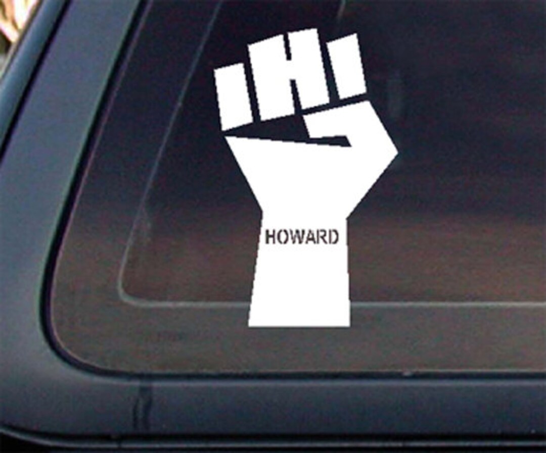 Howard Stern Fist,6x3.7,decal,sticker,car Window Decal, Car Sticker ...